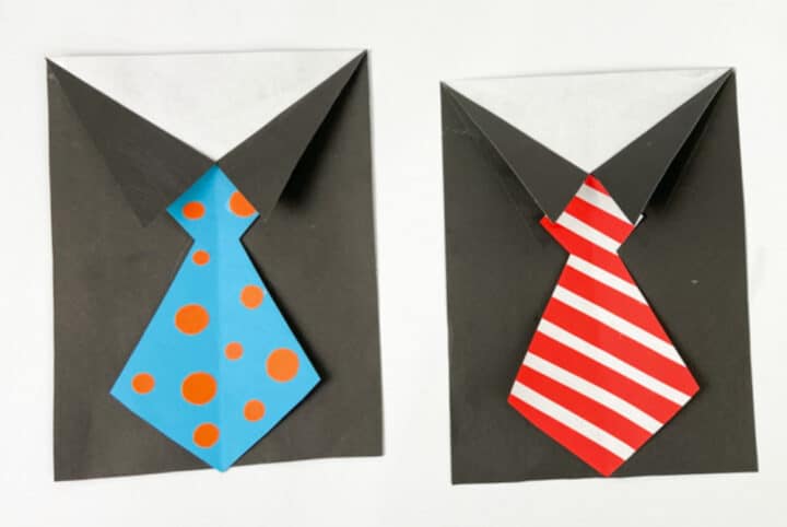 Father's Day Tie Card - Made with HAPPY