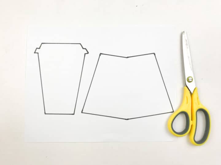 DIY Coffee Card with Free Template - Made with HAPPY