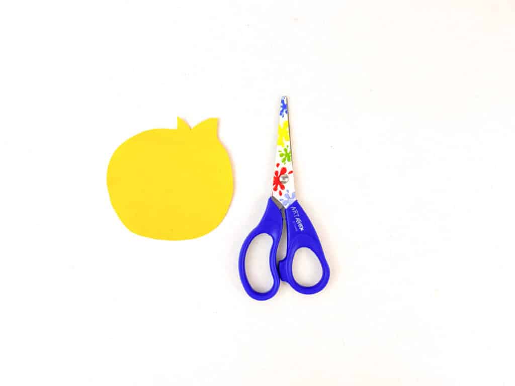 Handprint Paper Duck Craft - Made with HAPPY