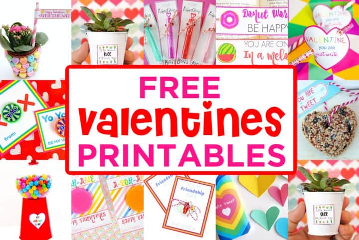 Play-Doh Valentines [FREE Printable] - Made with HAPPY