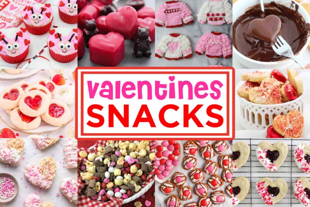 Valentine's Snacks - Made with HAPPY